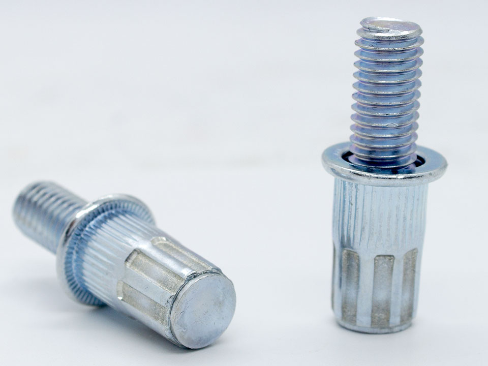 RIVET STUD STEEL FLANGE HEAD